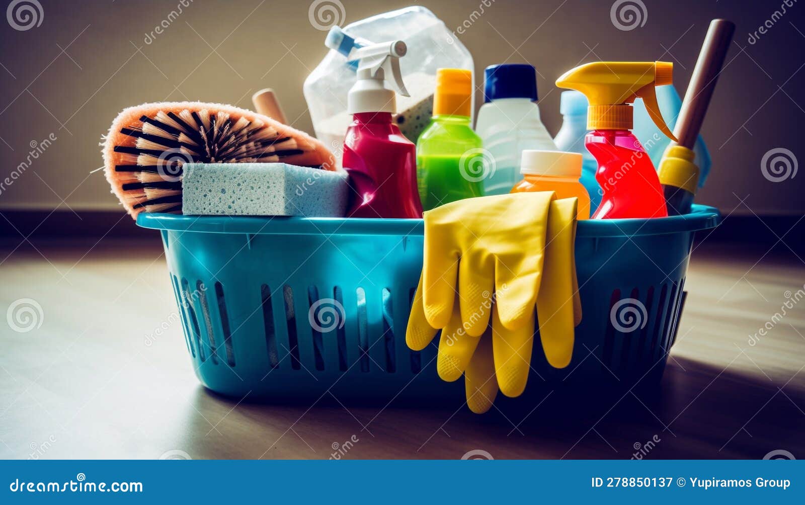 Clean Up with Ease Using Plastic Gloves and Cleaning Equipment ...