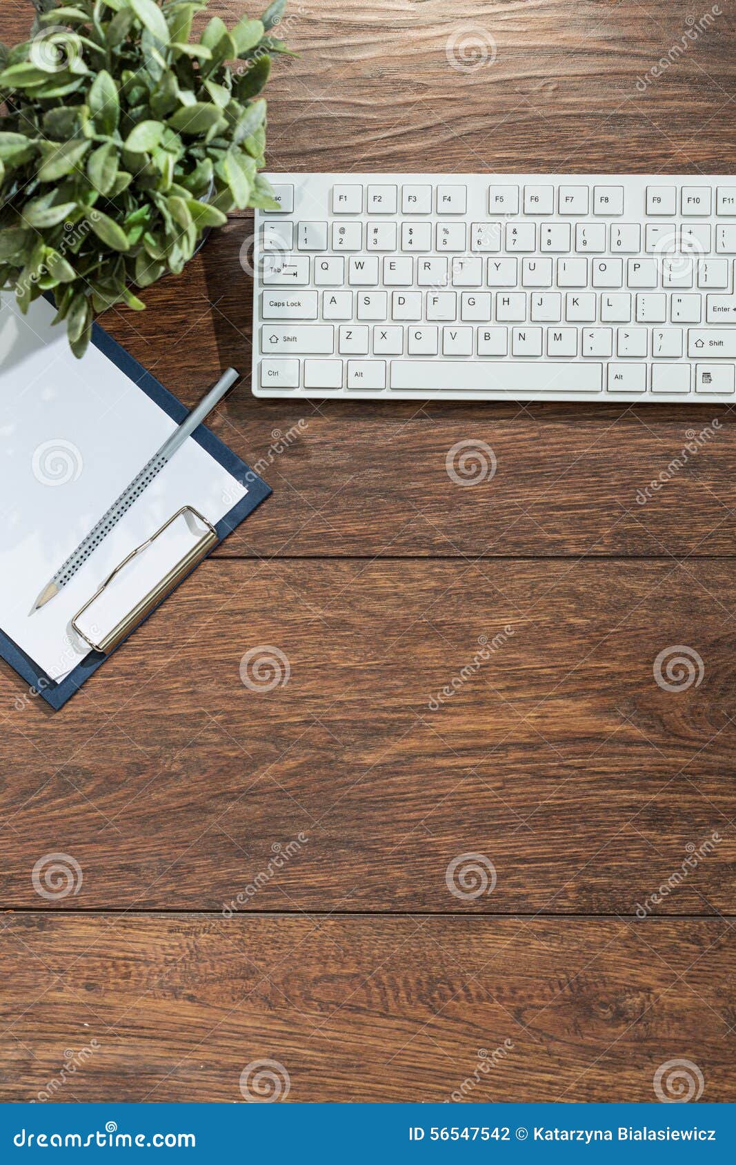 Clean up wooden desk stock photo. Image of interior, room - 56547542