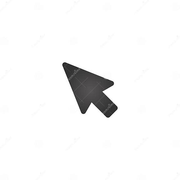 Clean Vector Modern Cursor Symbol Icon. Vector Illustration Isolated on ...