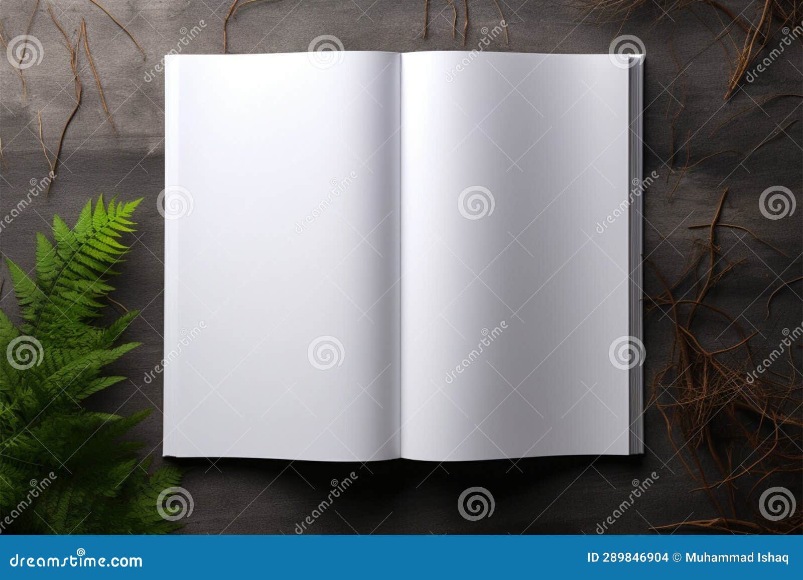 Clean and Versatile White Booklet Mockup, Perfect for Your Content ...