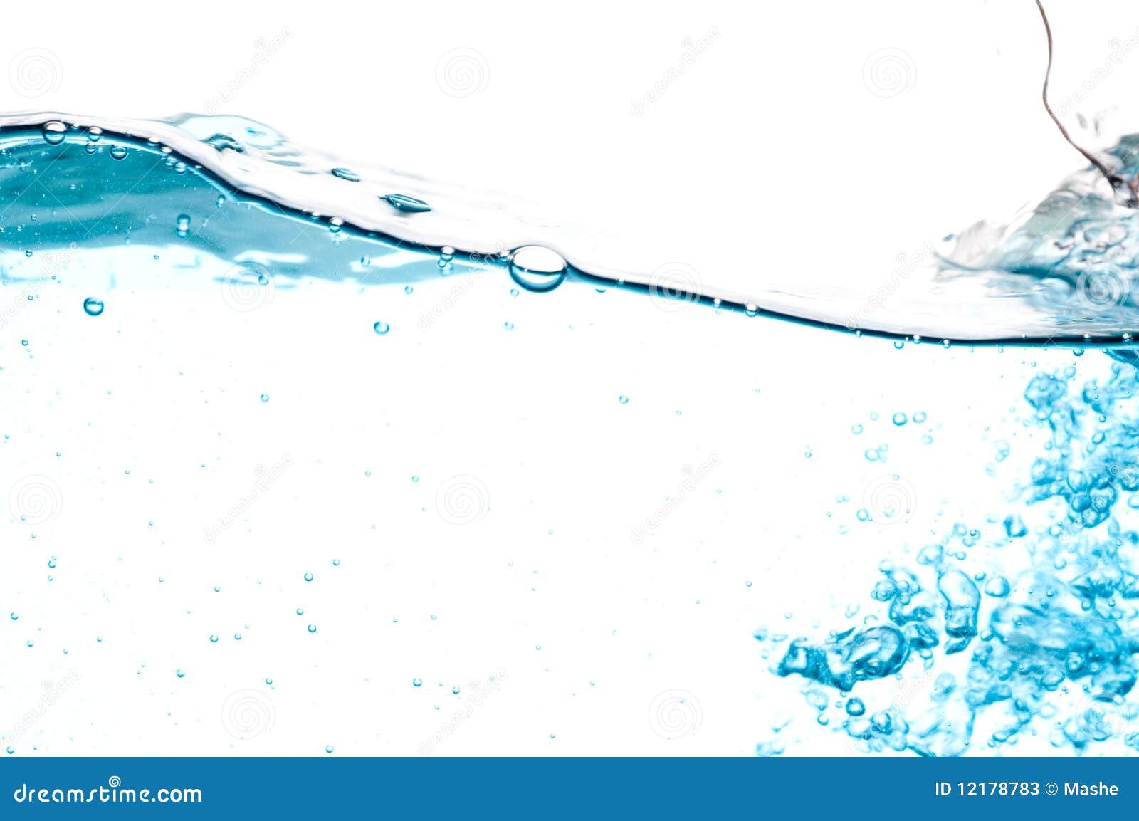 Clean water stock image. Image of clear, drink, circle - 12178783