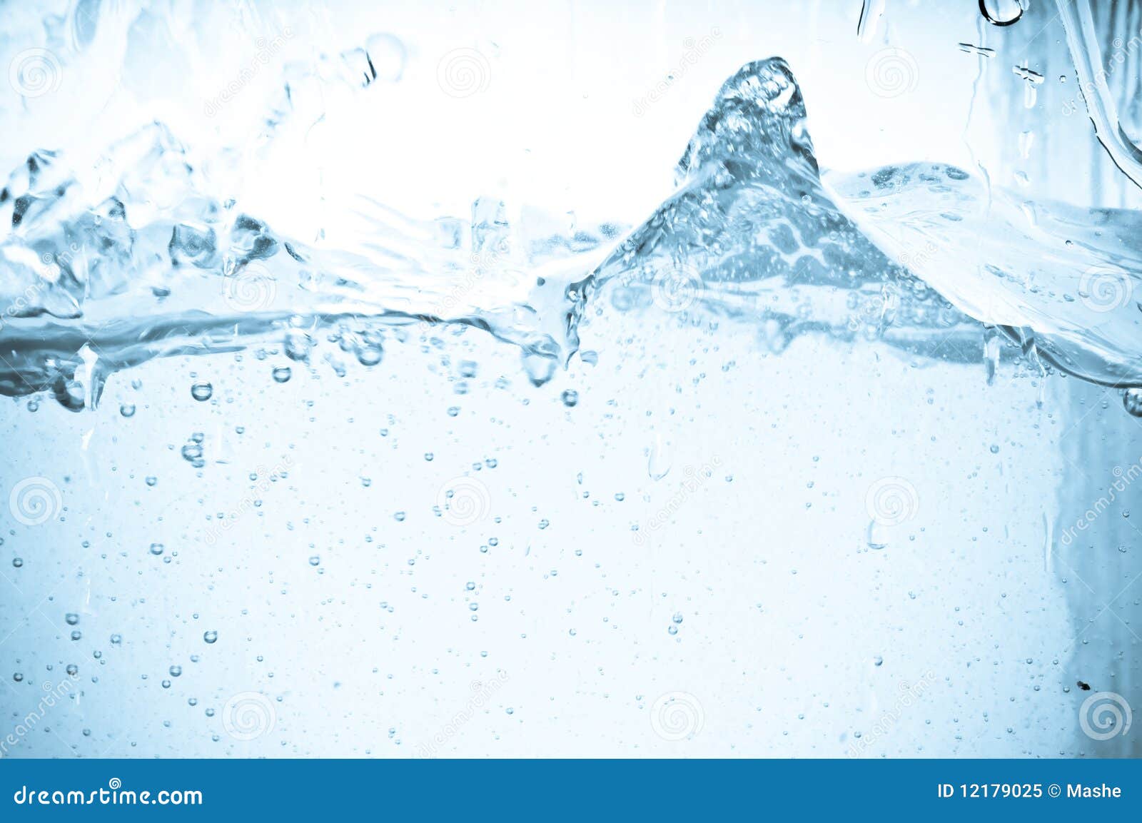 Clean water stock image. Image of bubble, health, smooth - 12179025