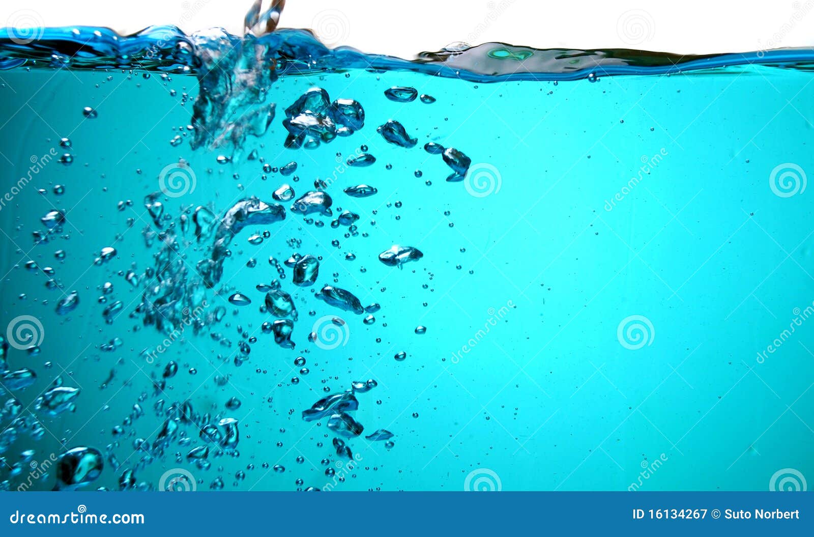 Clean water stock image. Image of drink, drop, isolated - 16134267