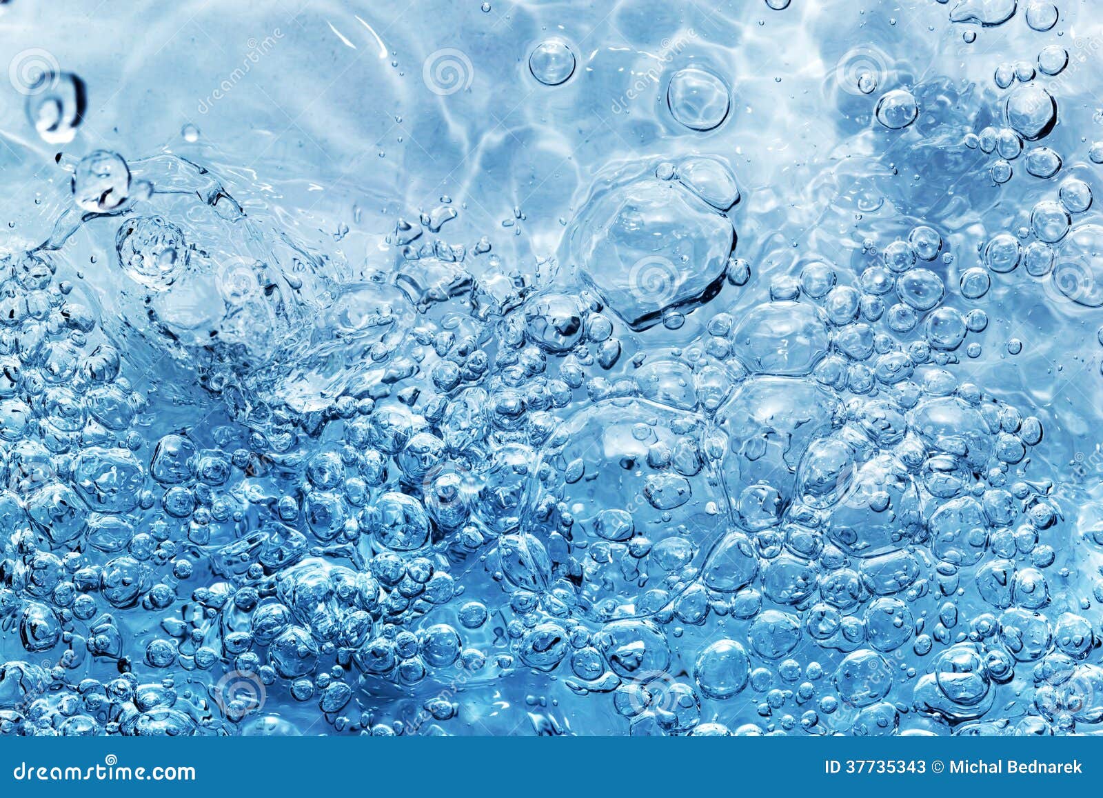 Clean water with bubbles stock image. Image of clean - 37735343