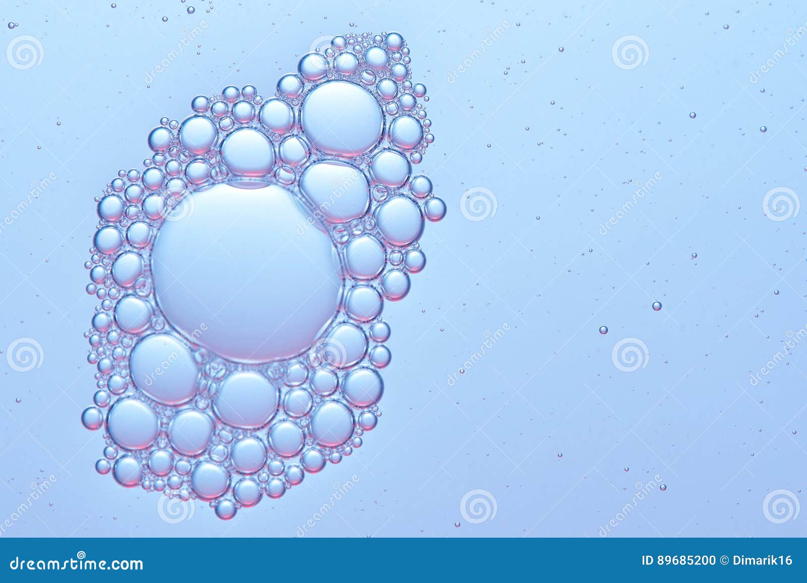 Clean water bubbles stock photo. Image of flowing, background - 89685200