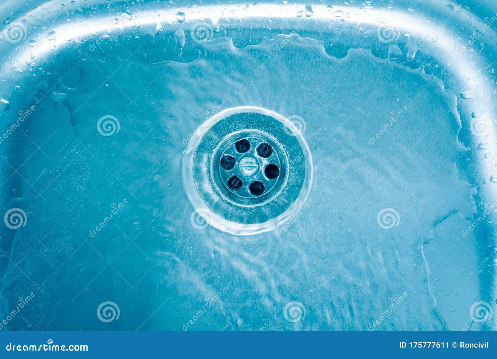 Clean water drop stock image. Image of macro, clear - 175777611