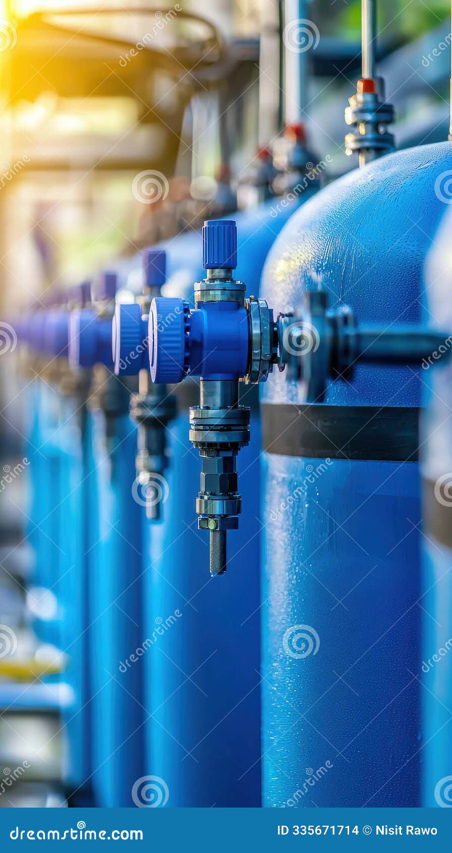 Clean Water Filtration Process in a Modern Facility, Advanced and ...