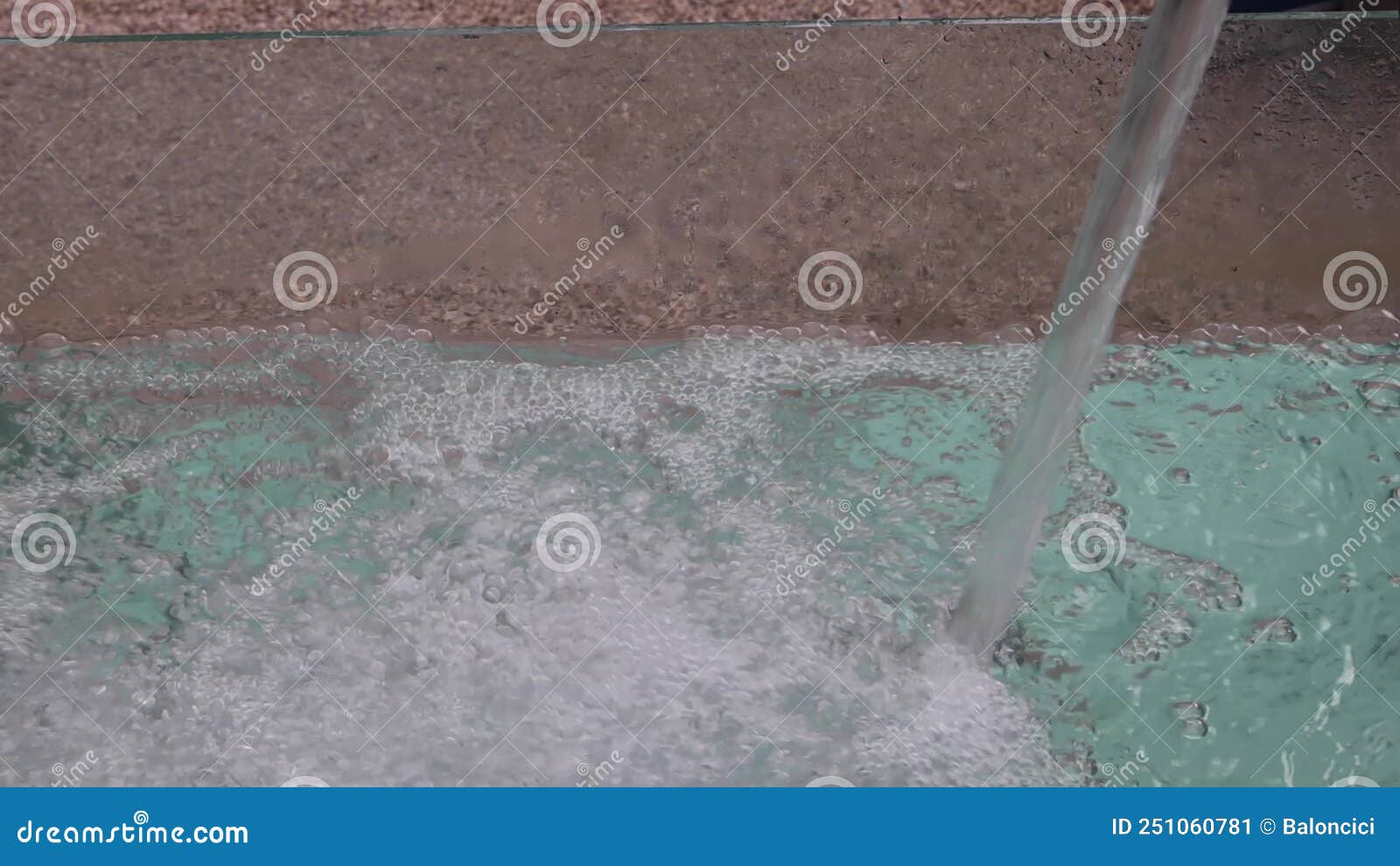 Clean Water Flow stock video. Video of water, aqua, clean - 251060781