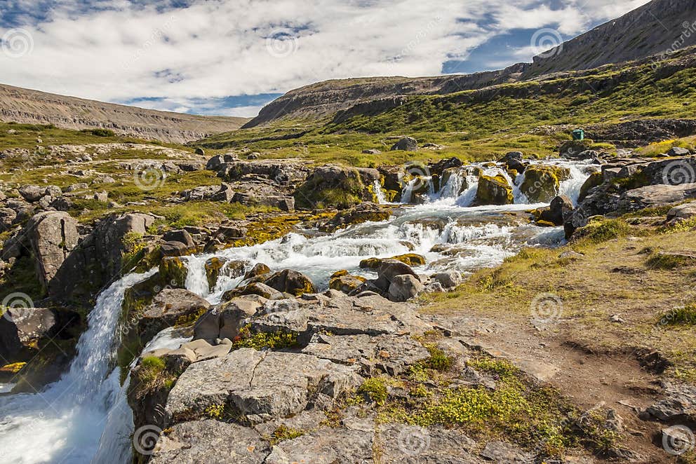 Clean Water in River - Iceland. Stock Photo - Image of canyon, mountain ...