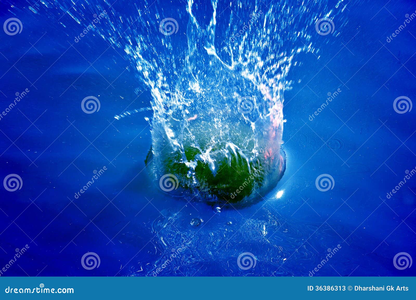 Clean water splash stock image. Image of aqua, bubble - 36386313