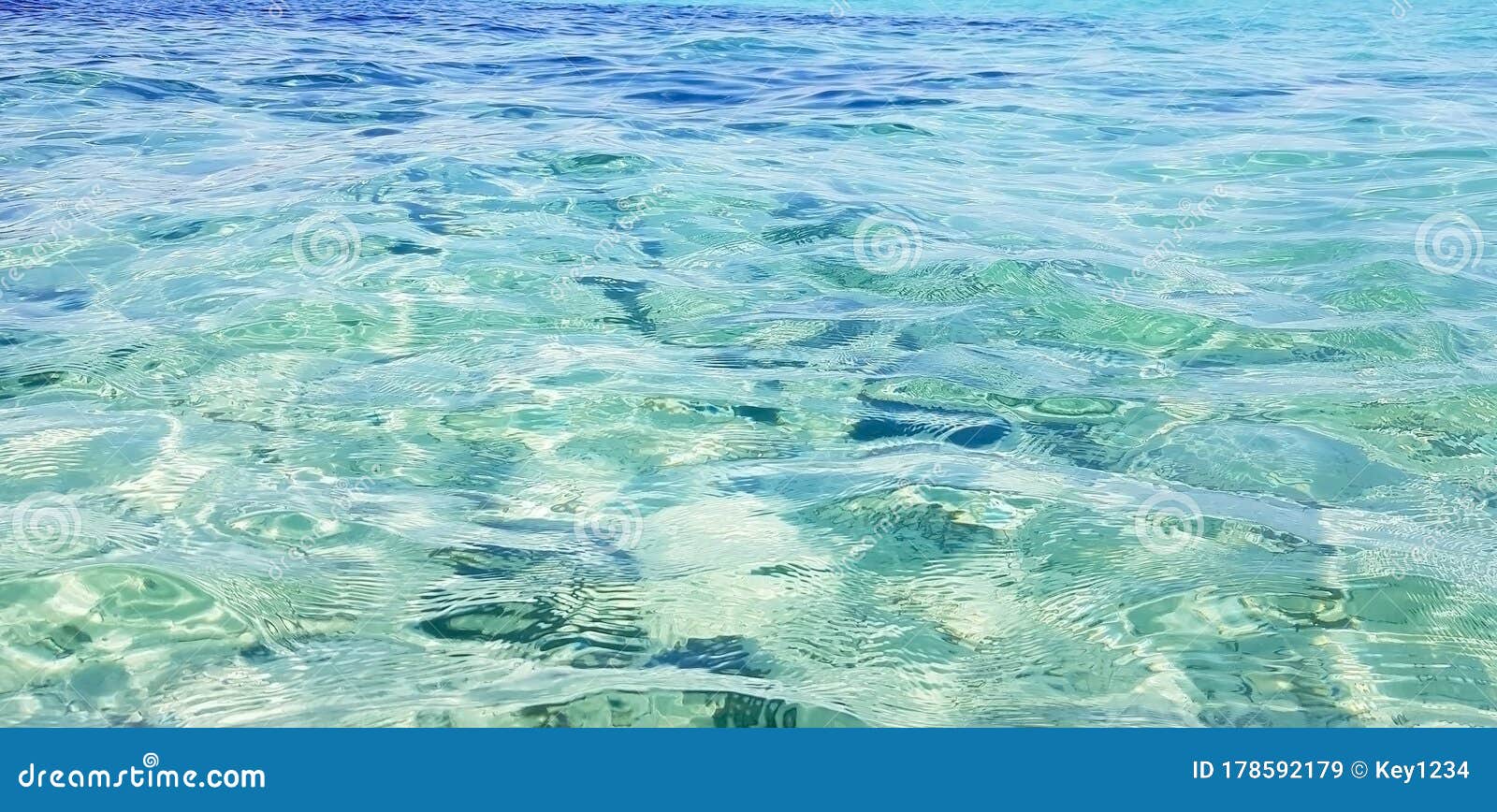 Panorama of clean water. stock image. Image of backdrop - 178592179