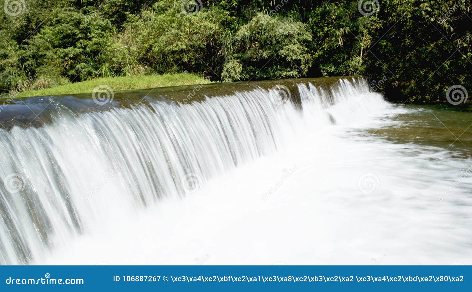 The clean waterall stock image. Image of outdoor, river - 106887267