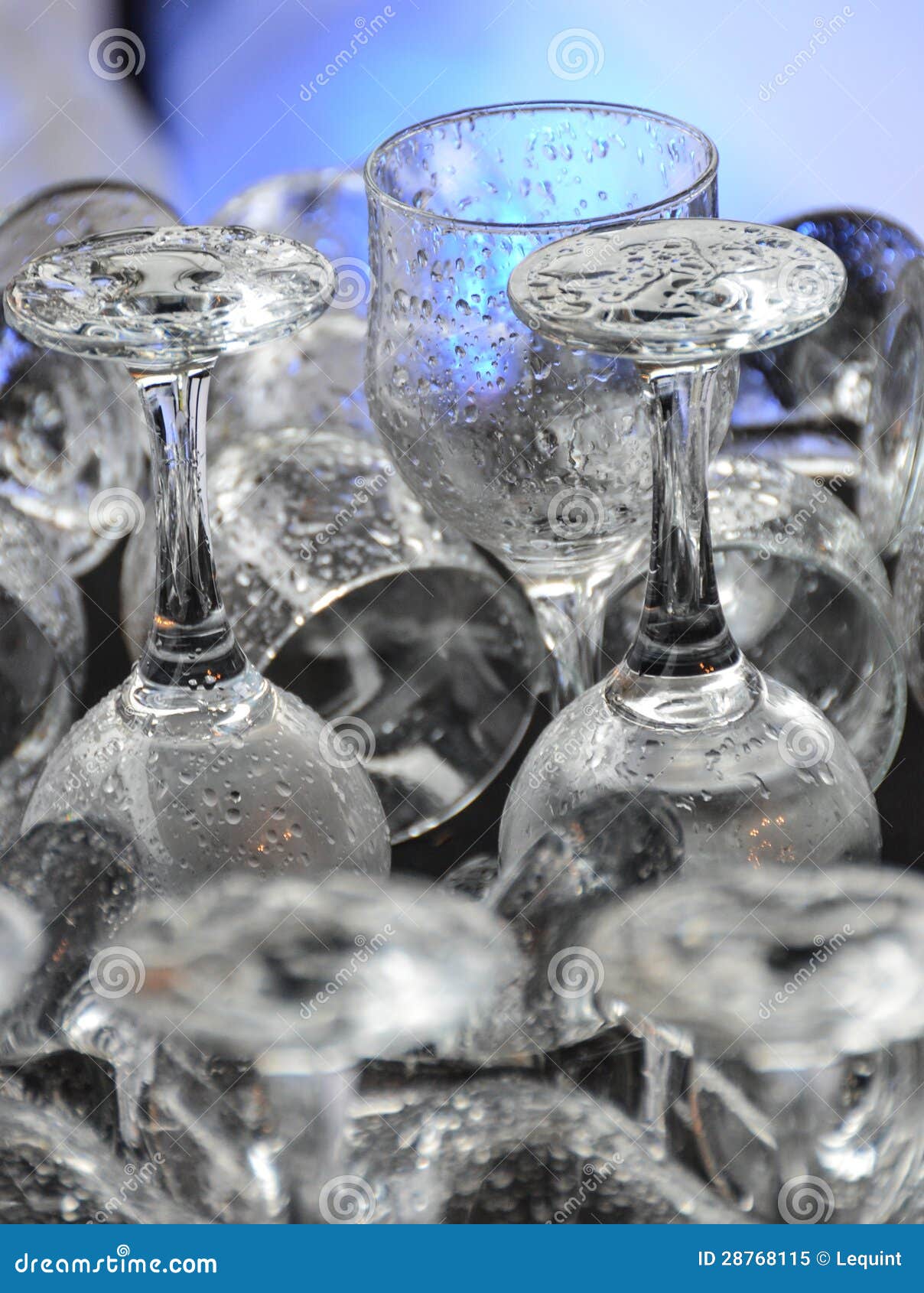 Drinking Glasses In Pyramid Stock Photography | CartoonDealer.com #8205866