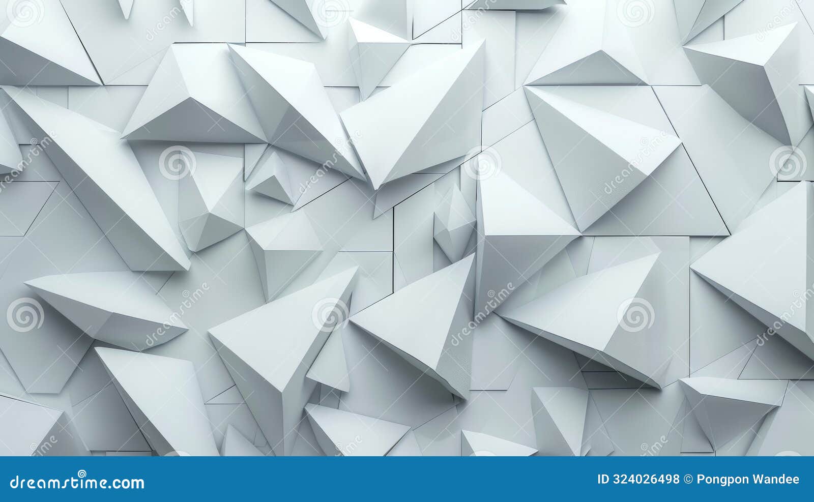 A Clean White Background with Light Grey Geometric Shapes Stock ...