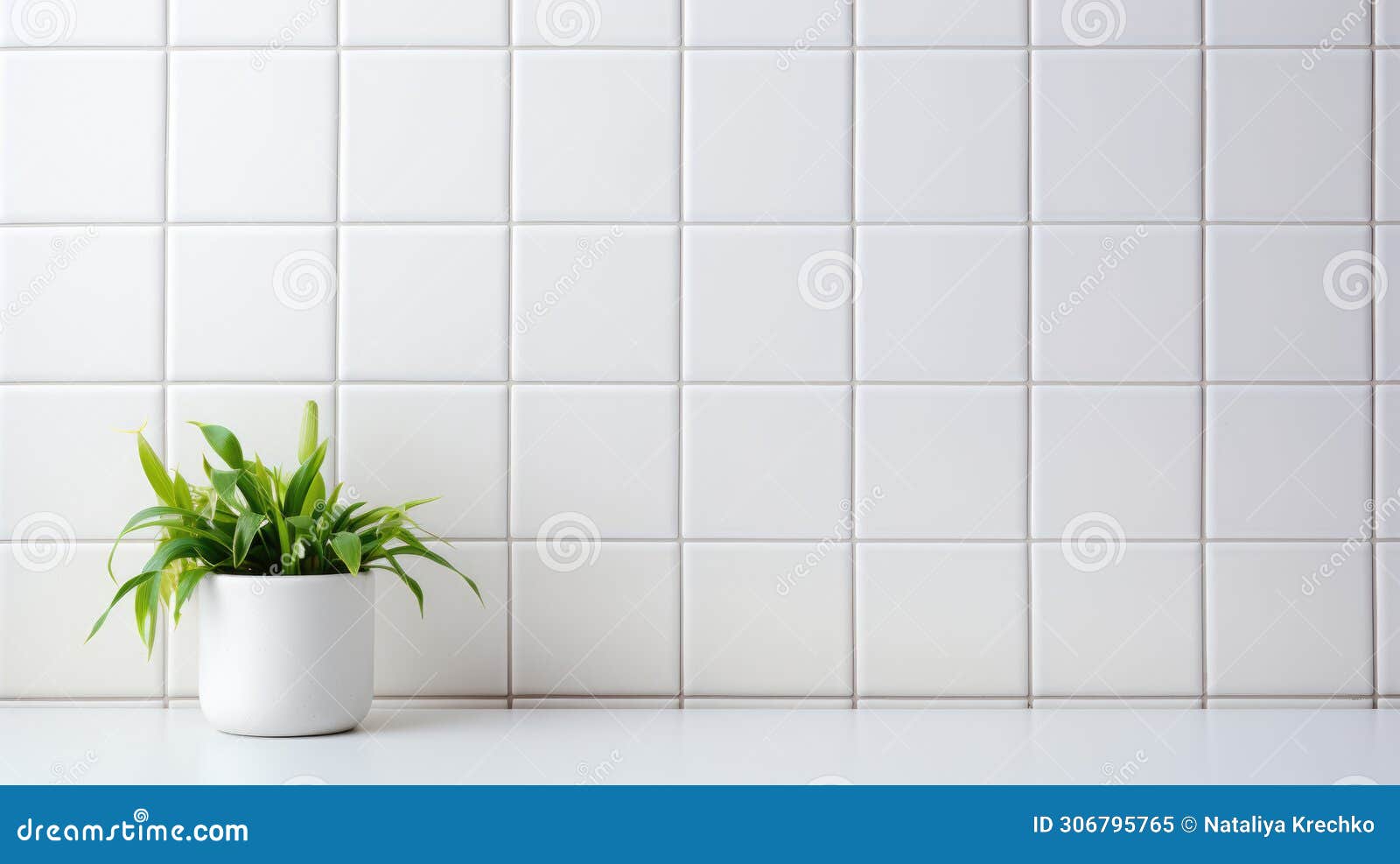 Clean White Ceramic Tile Wall Texture for Bathroom and Kitchen Stock ...