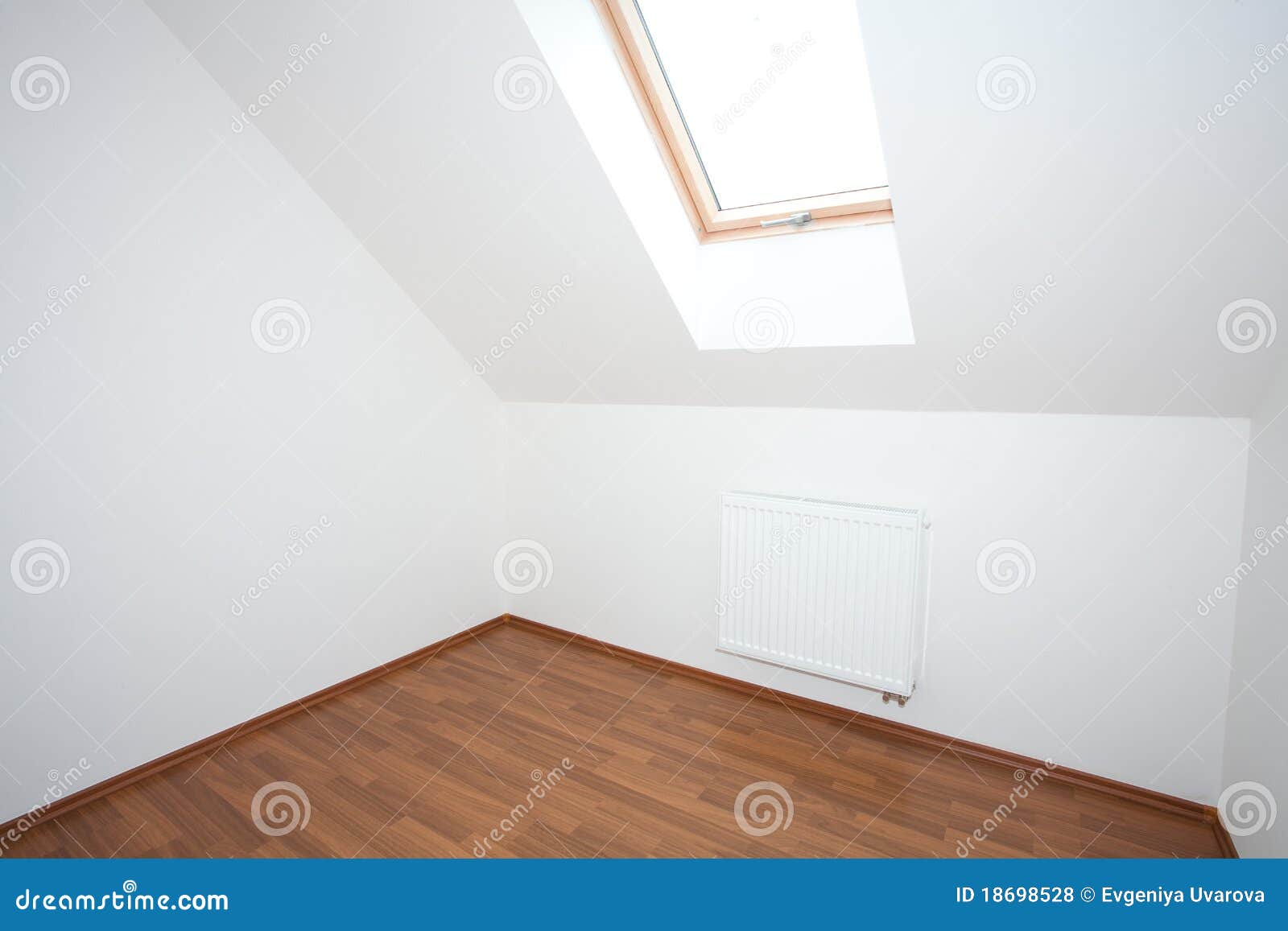 Clean white room interior stock photo. Image of horizontal - 18698528