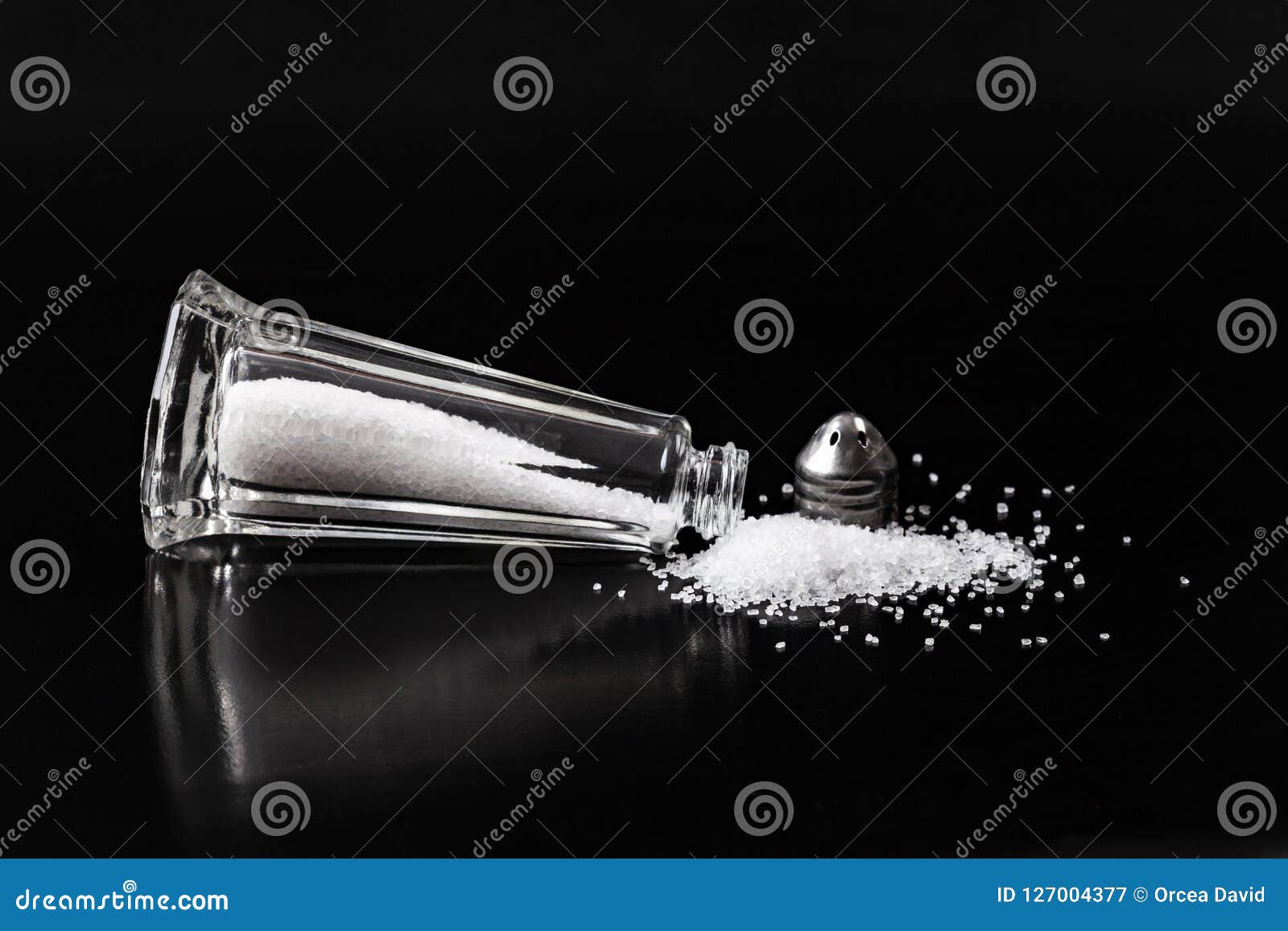 Clean White Salt stock image. Image of macro, edible - 127004377