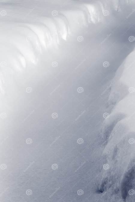 Path in the snow stock photo. Image of clear, climate - 145171752