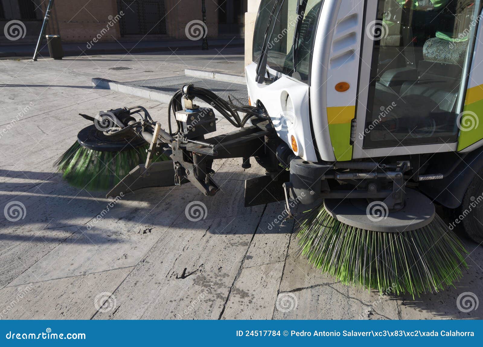 Cleaner city stock photo. Image of brush, pavement, asphalt - 24517784