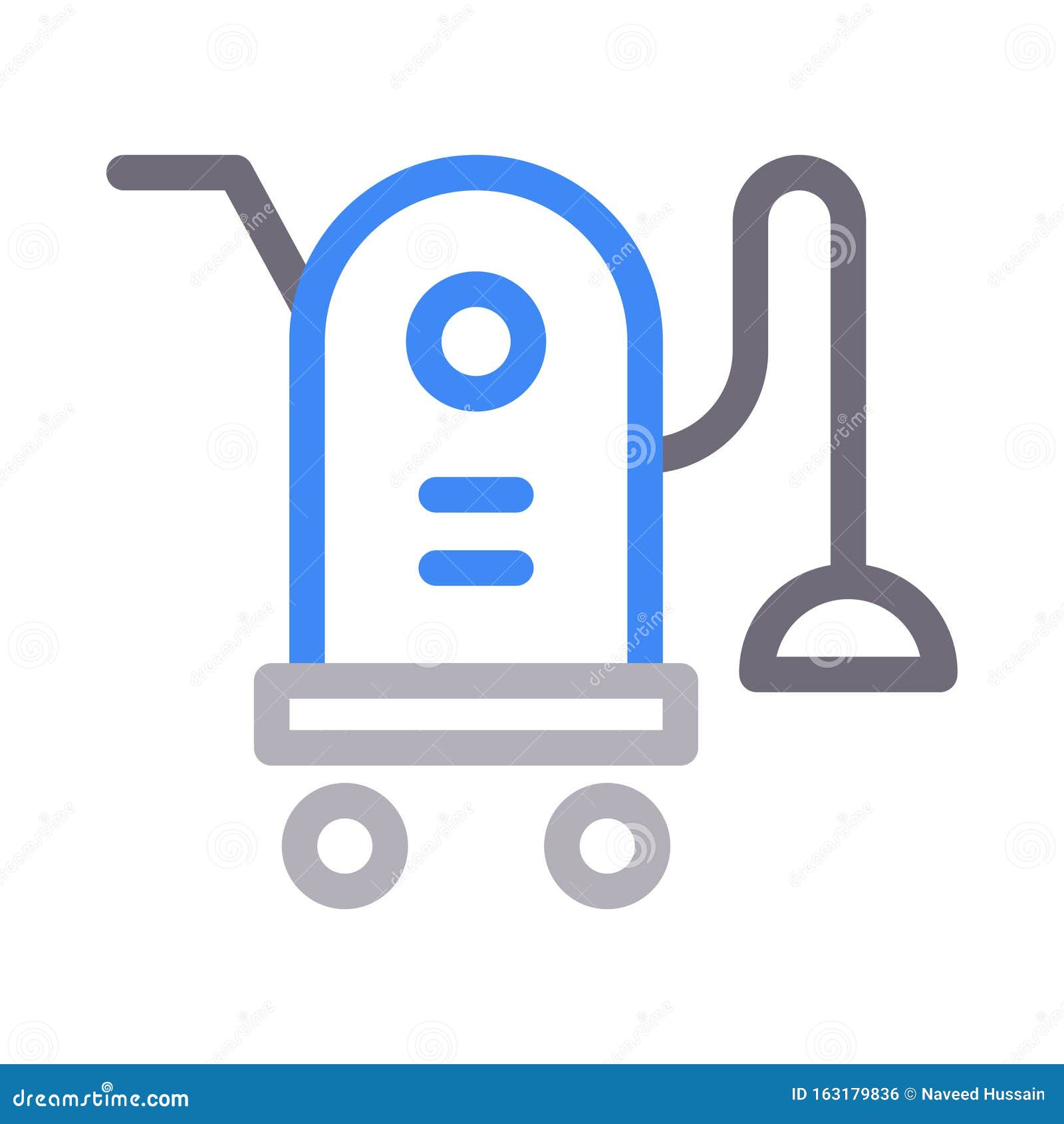 Cleaner Vector Color Line Icon Stock Vector - Illustration of dust ...