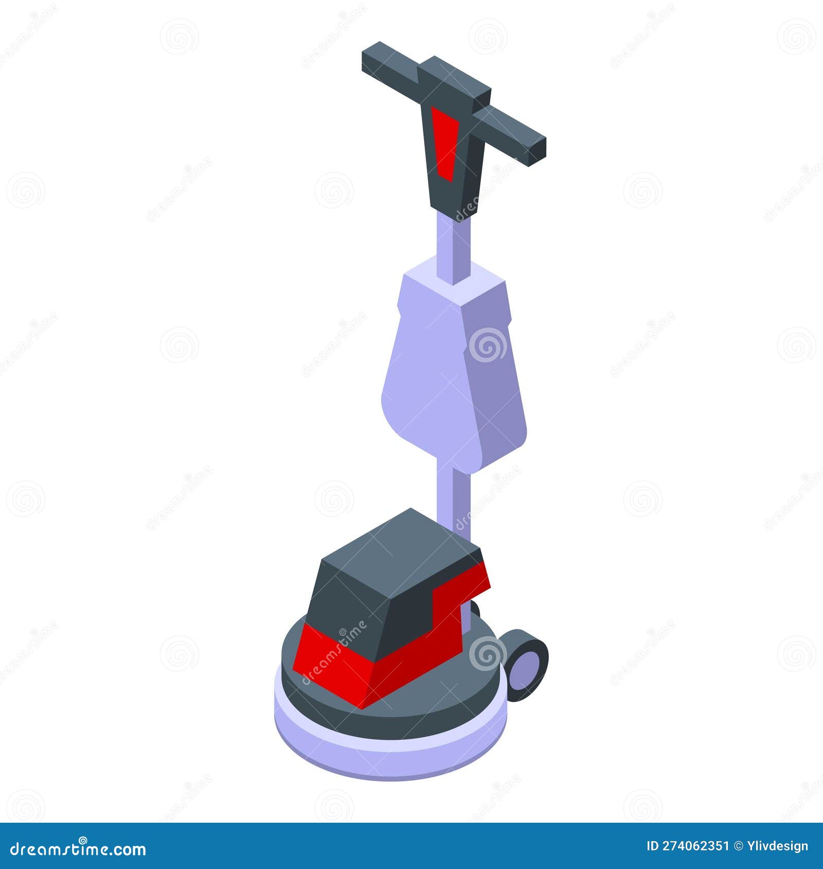 Cleaner Machine Icon Isometric Vector. Cleaning Floor Stock ...