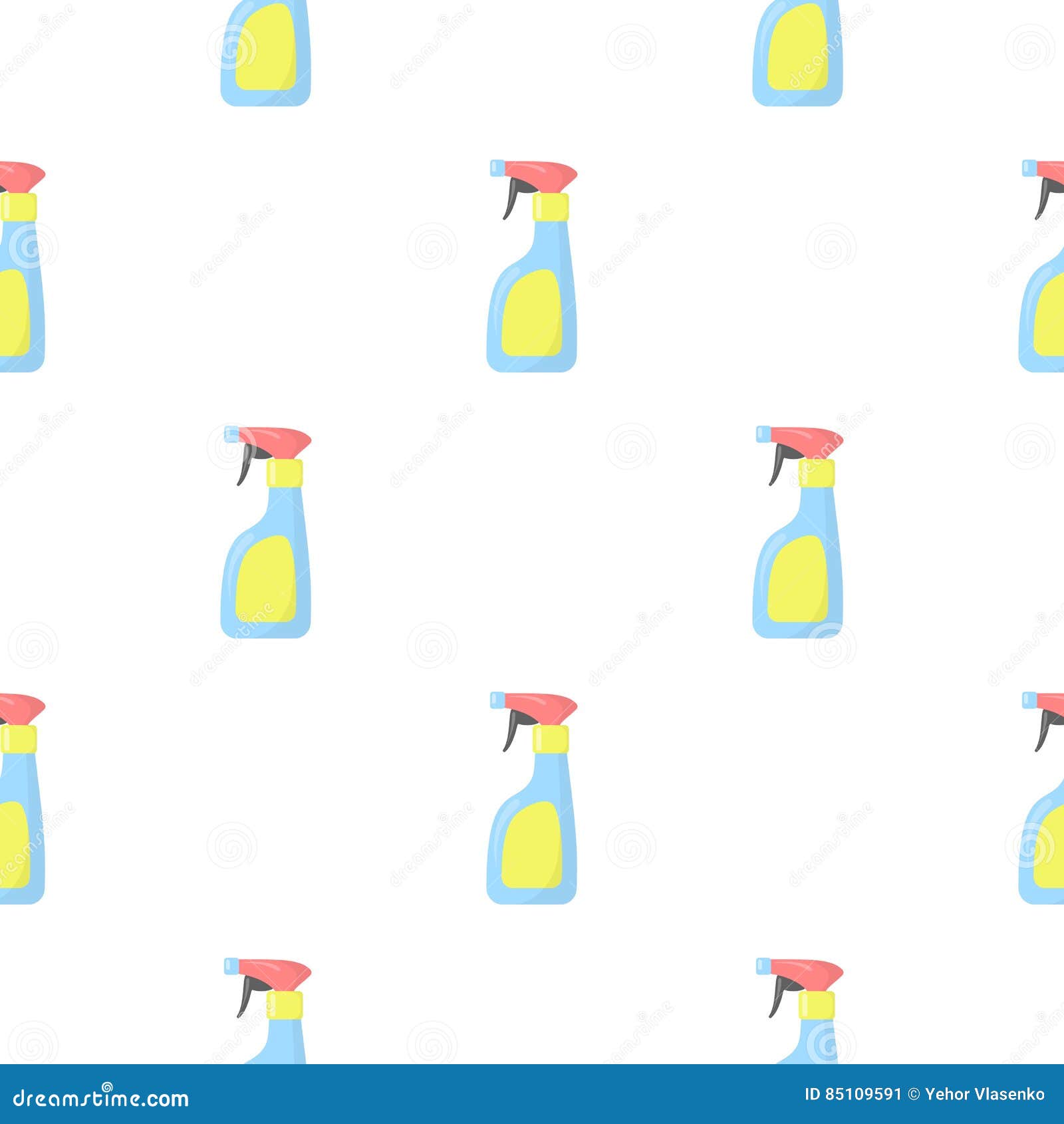 Cleaner Spray Cartoon Icon. Illustration for Web and Mobile Design ...