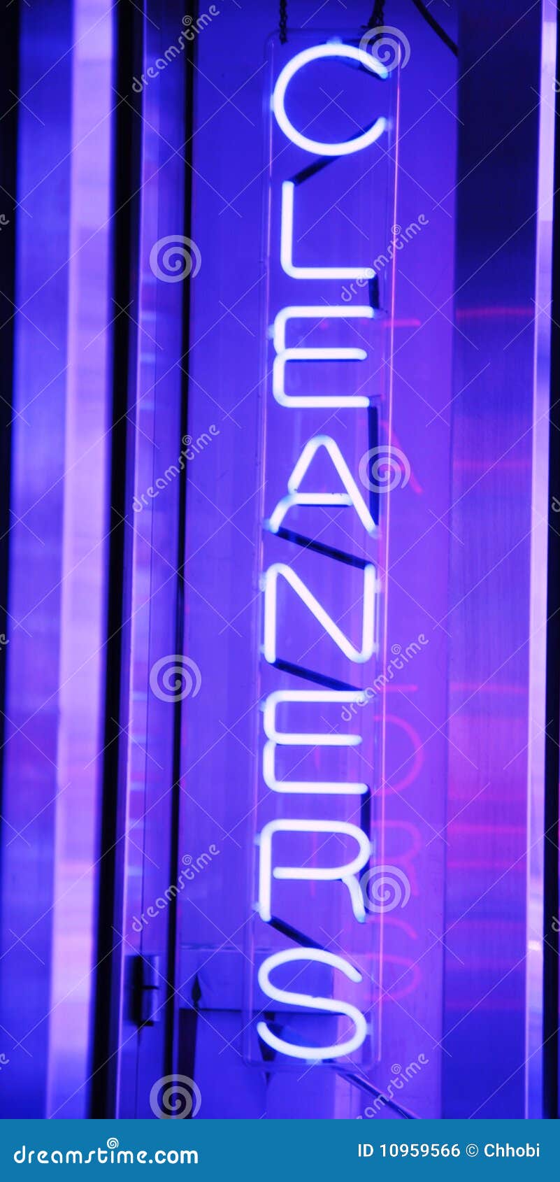 Cleaners stock photo. Image of light, night, store, shop - 10959566