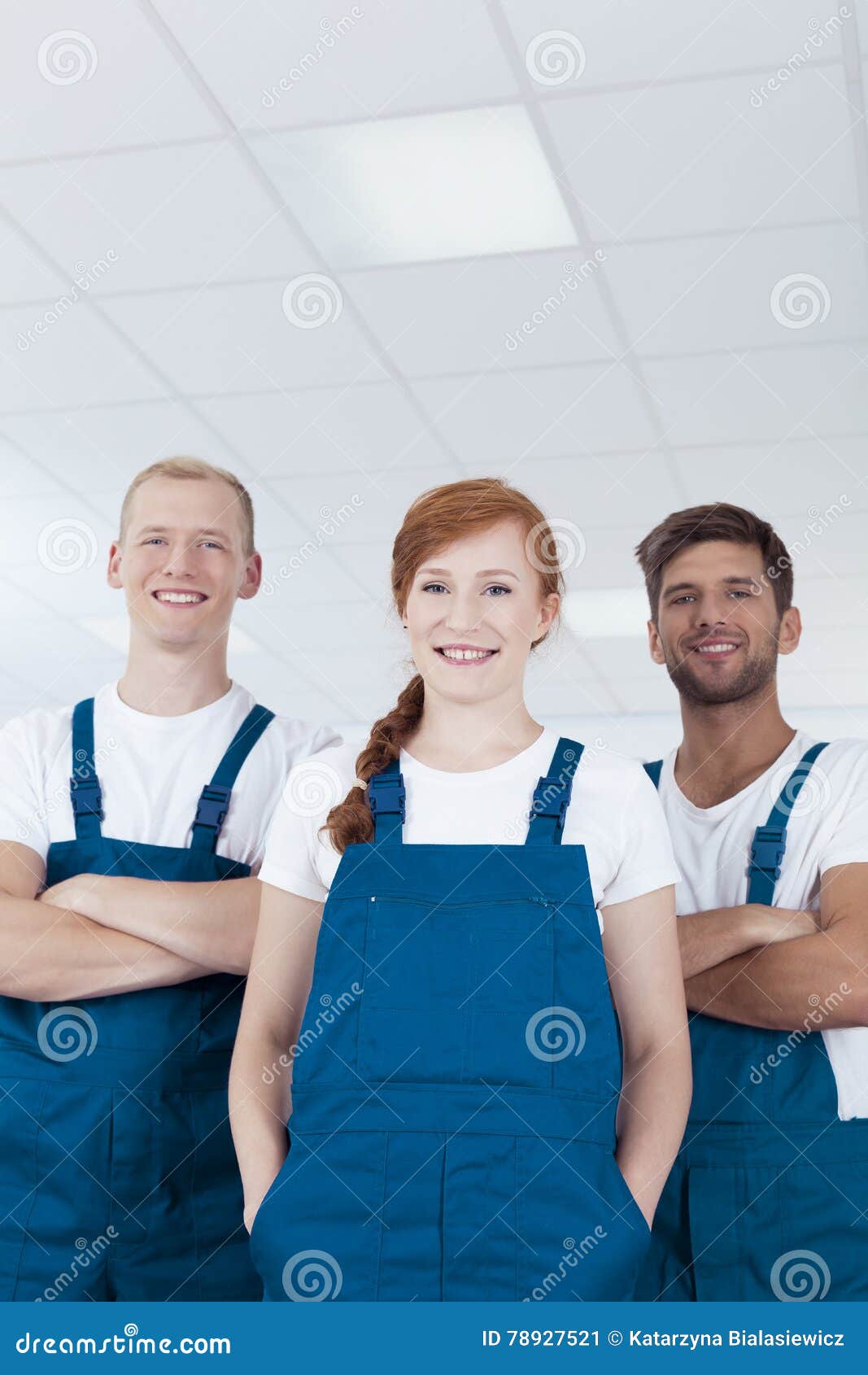 Cleaners Wearing Blue Uniforms Stock Photos - Free & Royalty-Free Stock ...