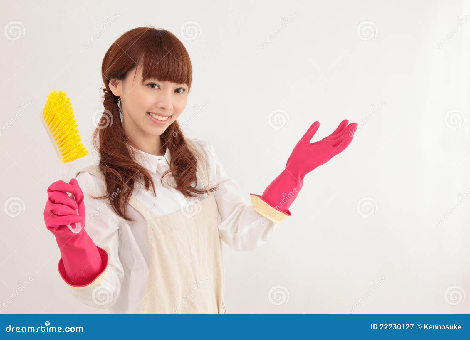 Cleaning stock image. Image of broom, dust, asian, asia - 22230127