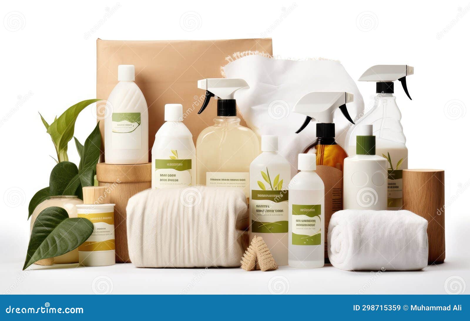 Cleaning Agent Alone on White Background Stock Image - Image of ...