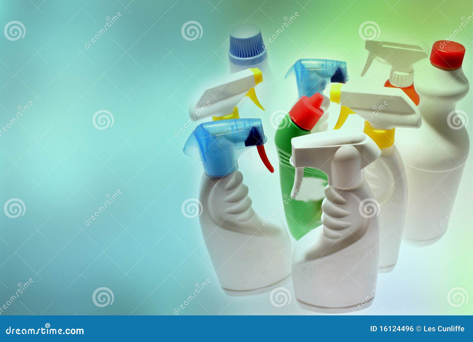 Cleaning bottles stock photo. Image of container, detergent - 16124496