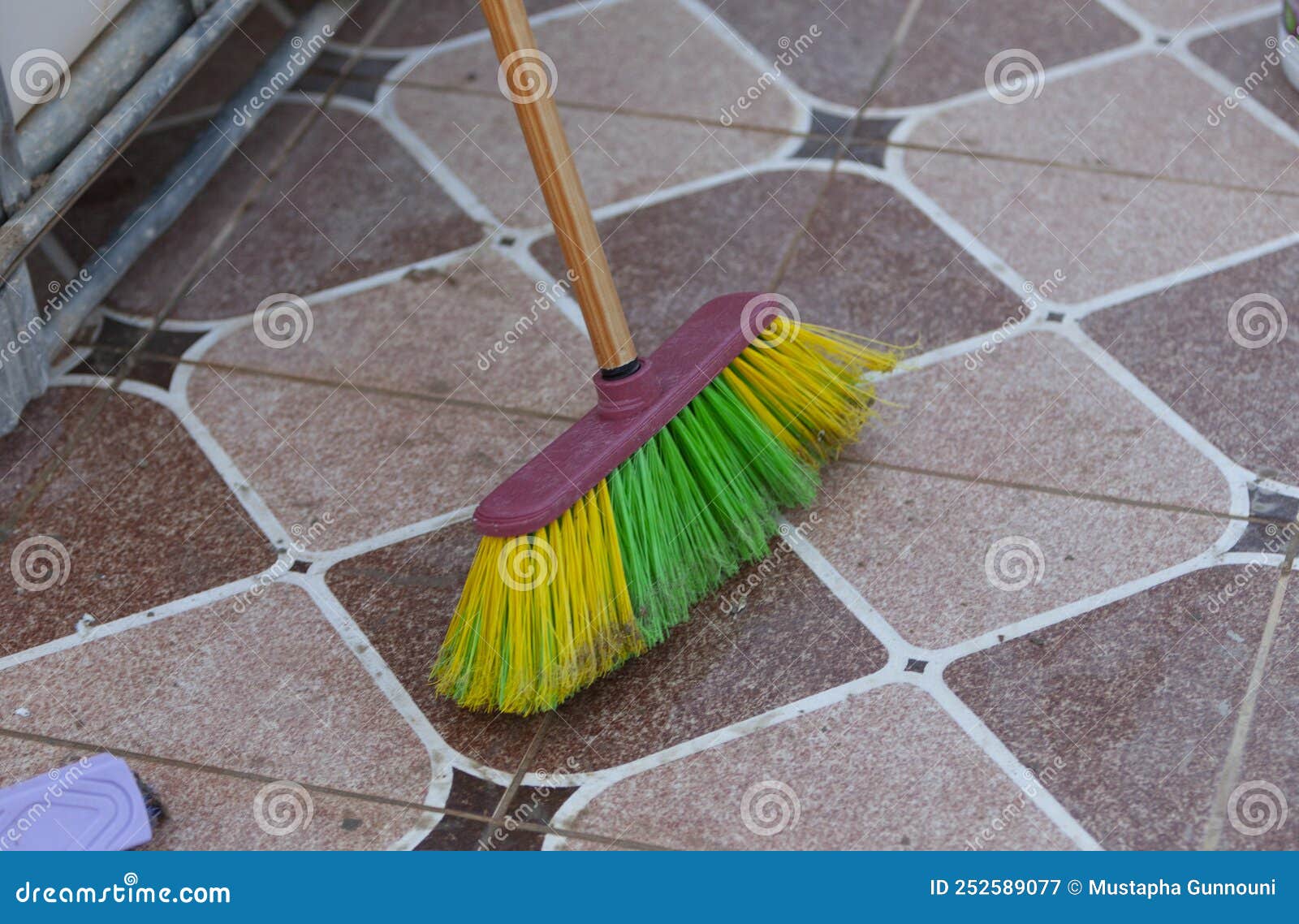 Cleaning Broom, Cleaning and Housekeeping Concept. Stock Image - Image ...