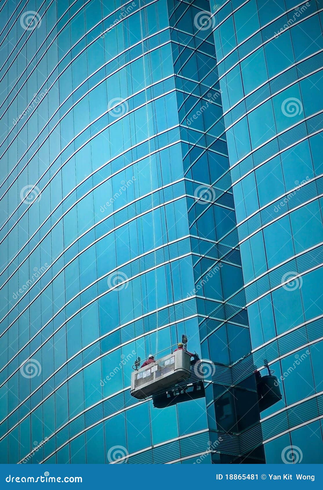 Cleaning the building stock image. Image of estate, mall - 18865481