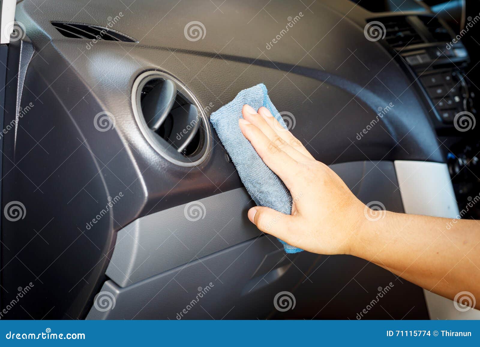 Cleaning and Checking the Car and Auto Repair Stock Photo - Image of ...