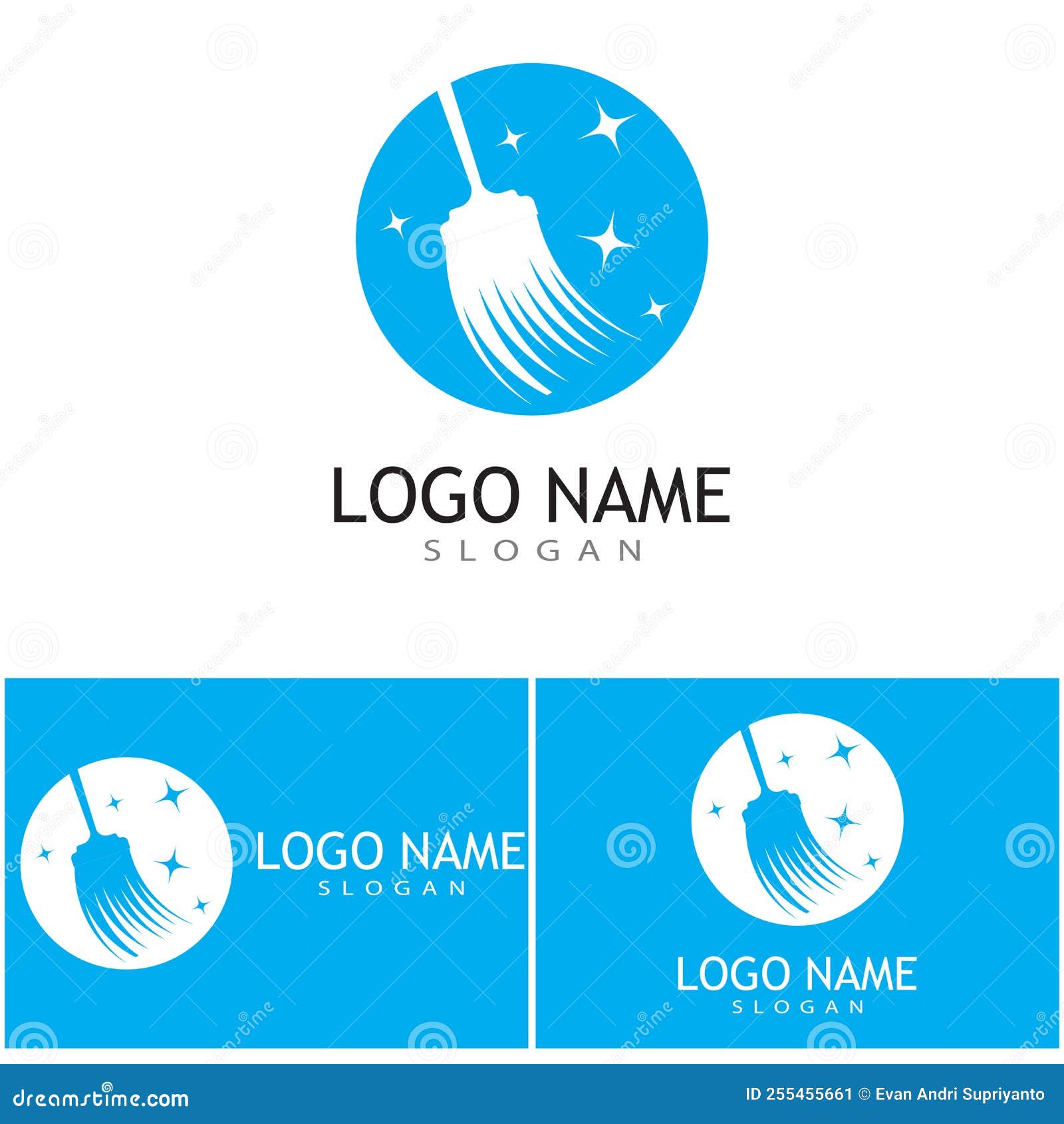 Cleaning Clean Service Logo Icon Vector Template Stock Vector ...