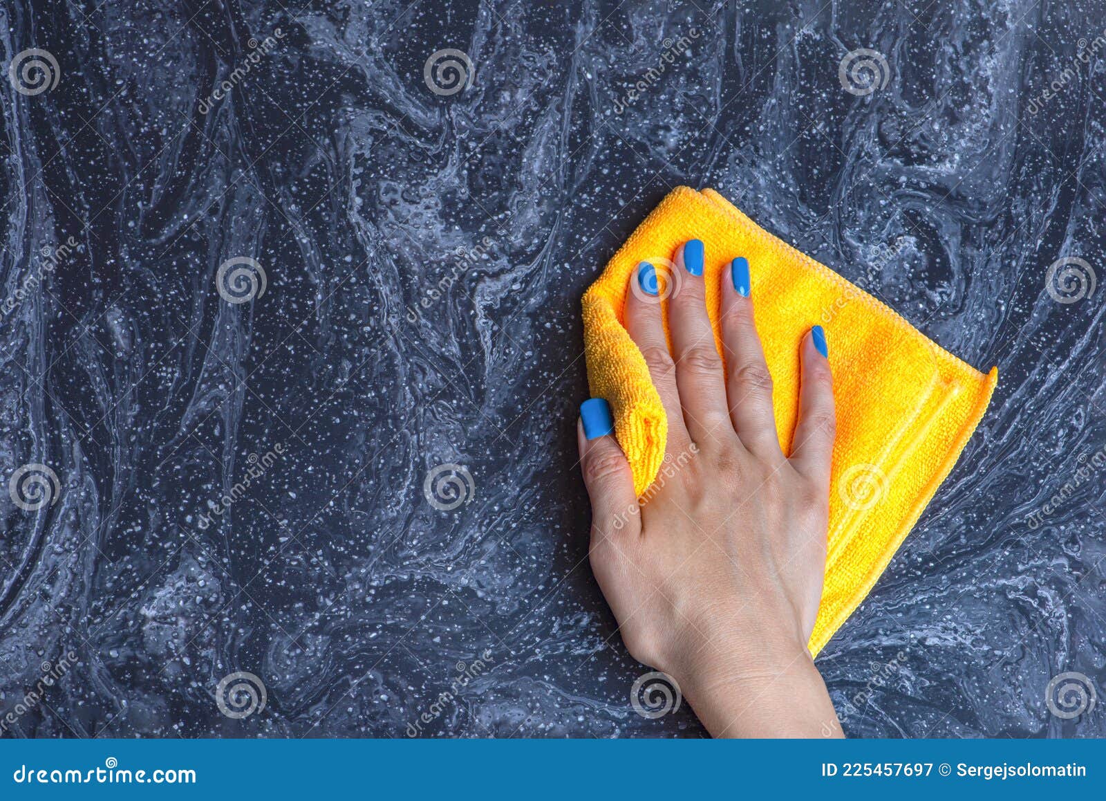 Cleaning the Countertop. Caring for Countertops in the Kitchen or ...