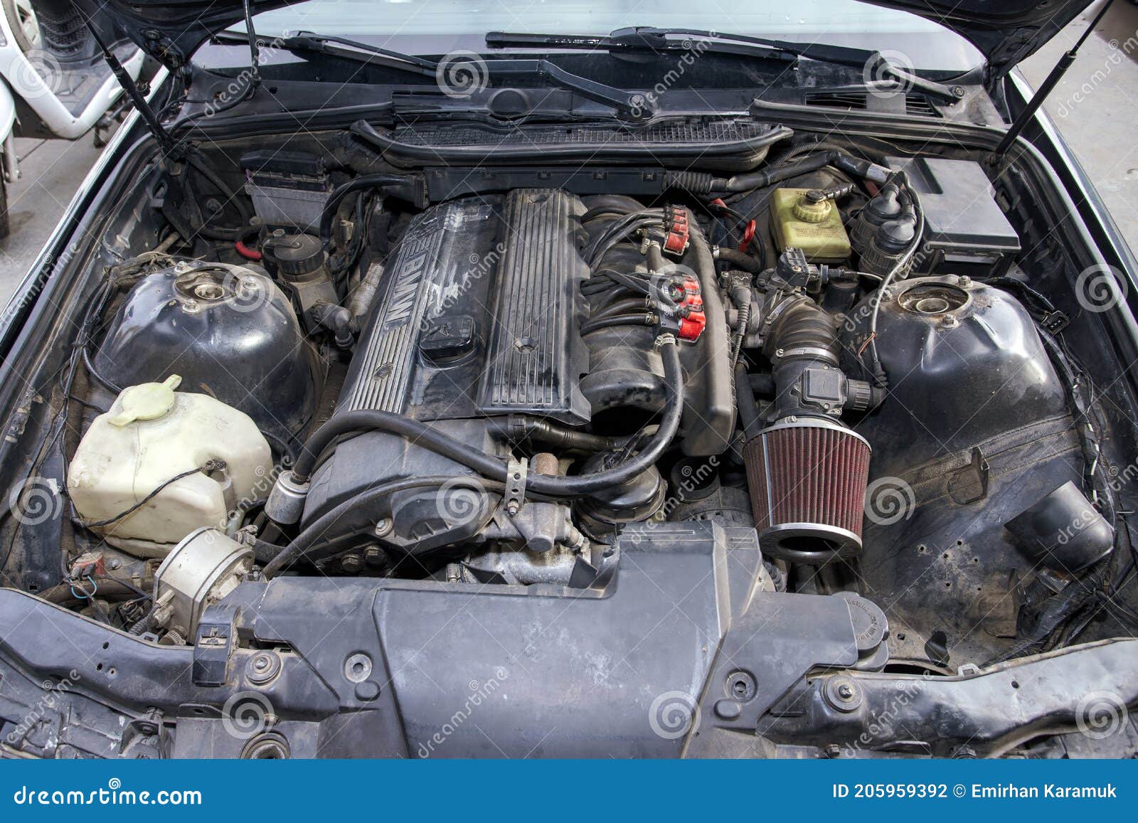Cleaning Engine by Car Care Editorial Photography - Image of ...