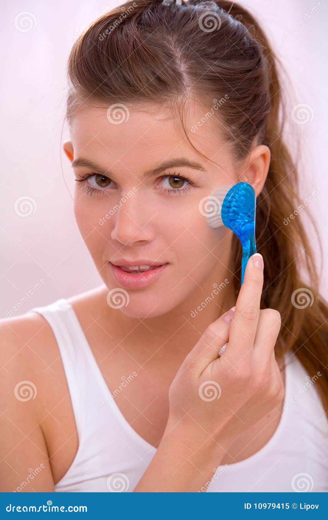 Cleaning face stock image. Image of girl, care, model - 10979415