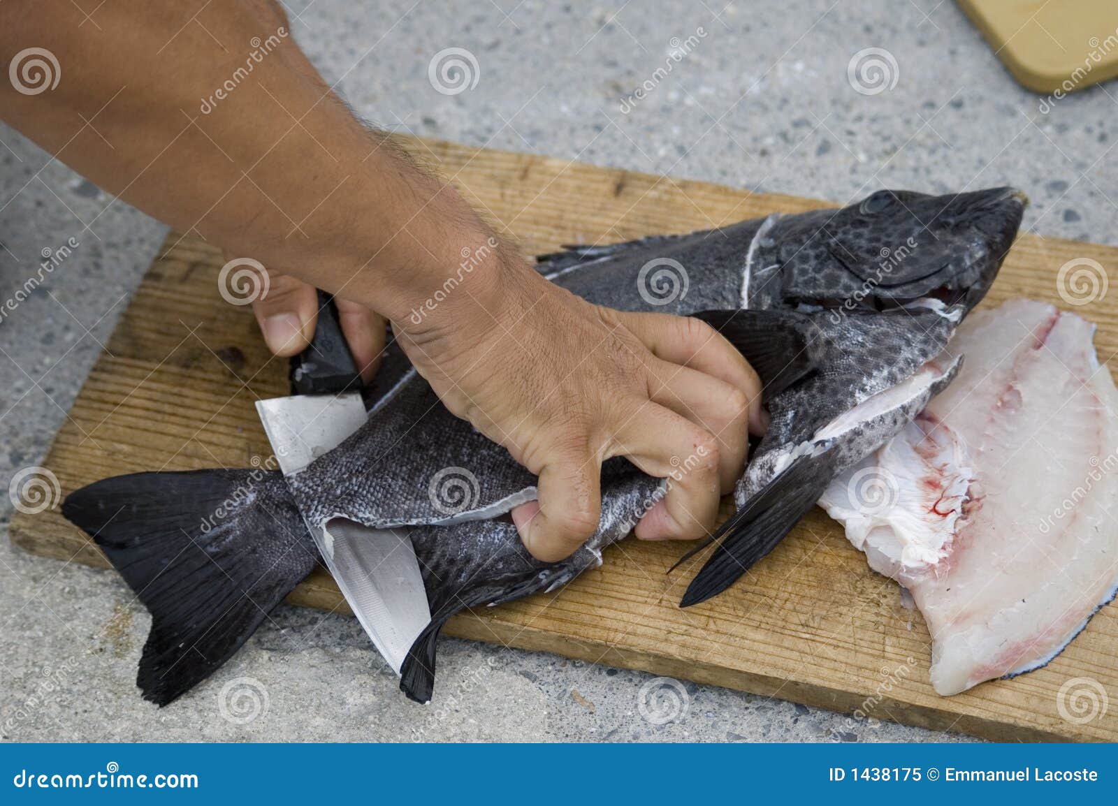 Cleaning Fish Picture. Image: 1438175