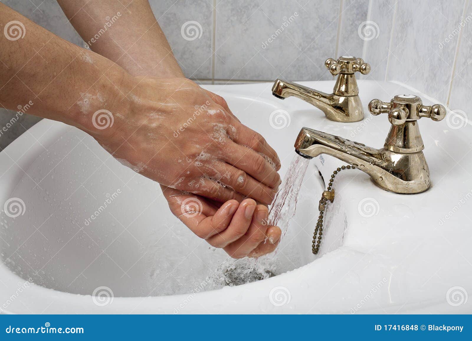 Cleaning Hands stock photo. Image of caucasian, freshness - 17416848