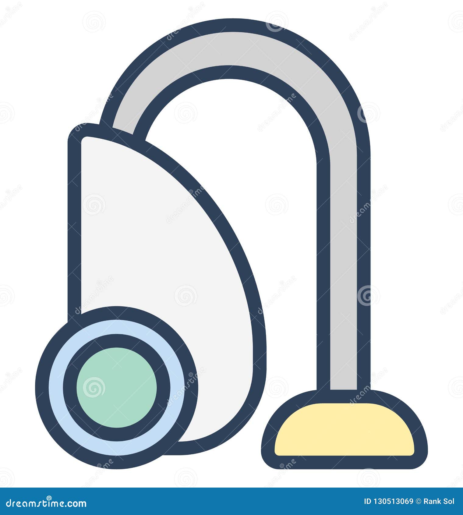 Cleaning, Hoover Isolated Vector Icon that Can Be Easily Edited in Any ...
