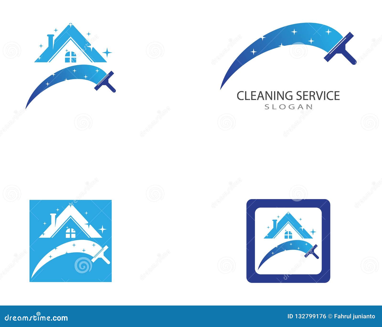 Cleaning Icon Logo Template Stock Vector - Illustration of template ...
