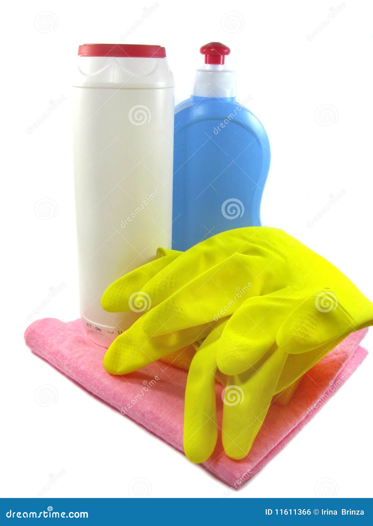 Cleaning Kit stock photo. Image of pink, kitchen, washing - 11611366