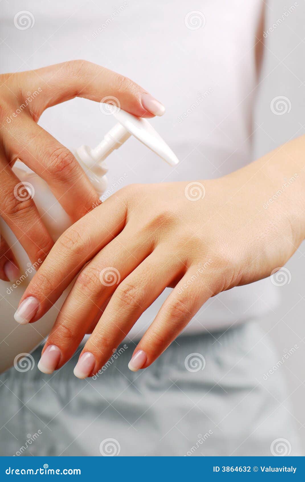 Cleaning - liquid soap stock photo. Image of gesturing - 3864632