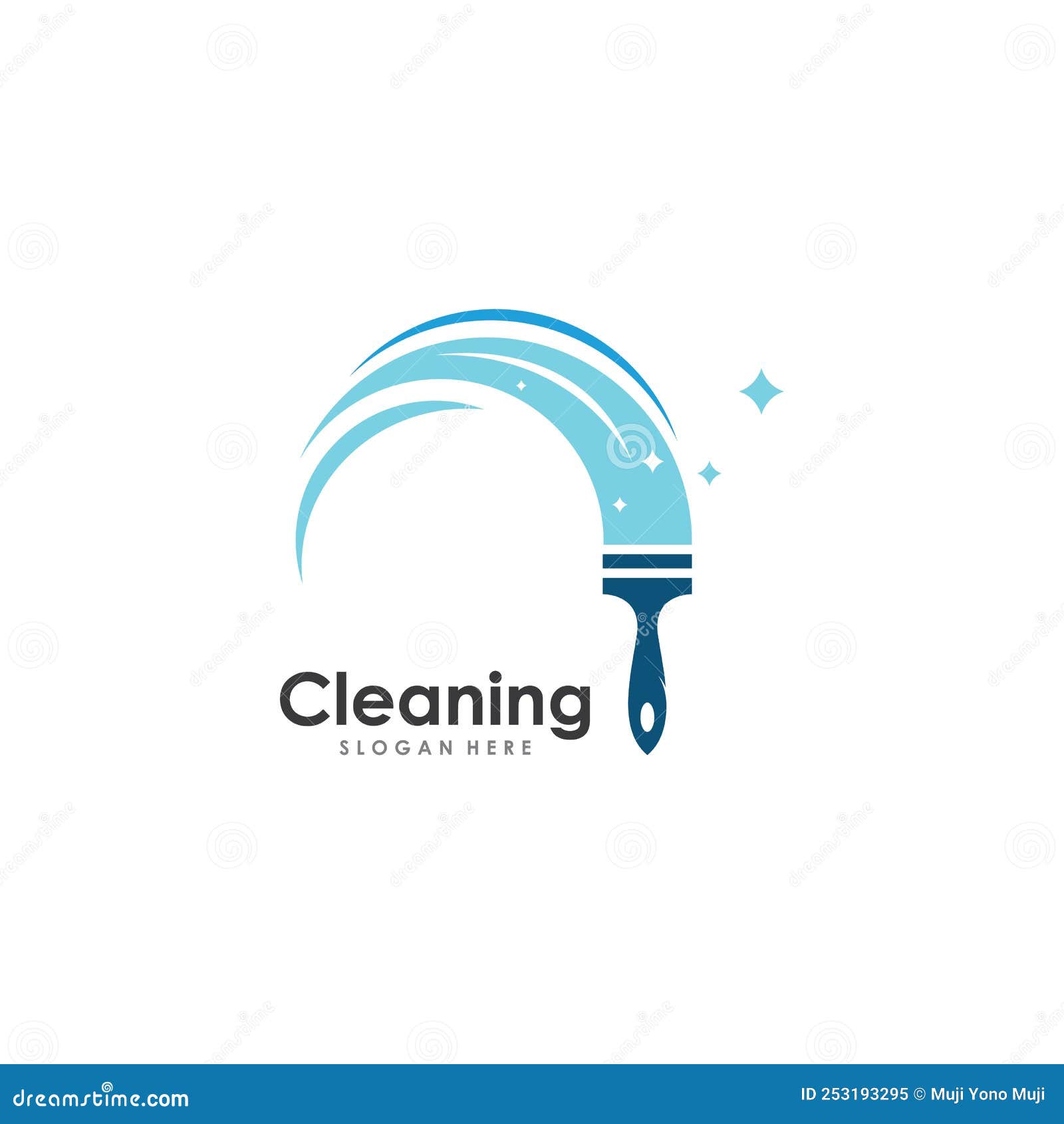 Cleaning Logo, Cleaning Protection Logo and House Cleaning Logo.with a ...