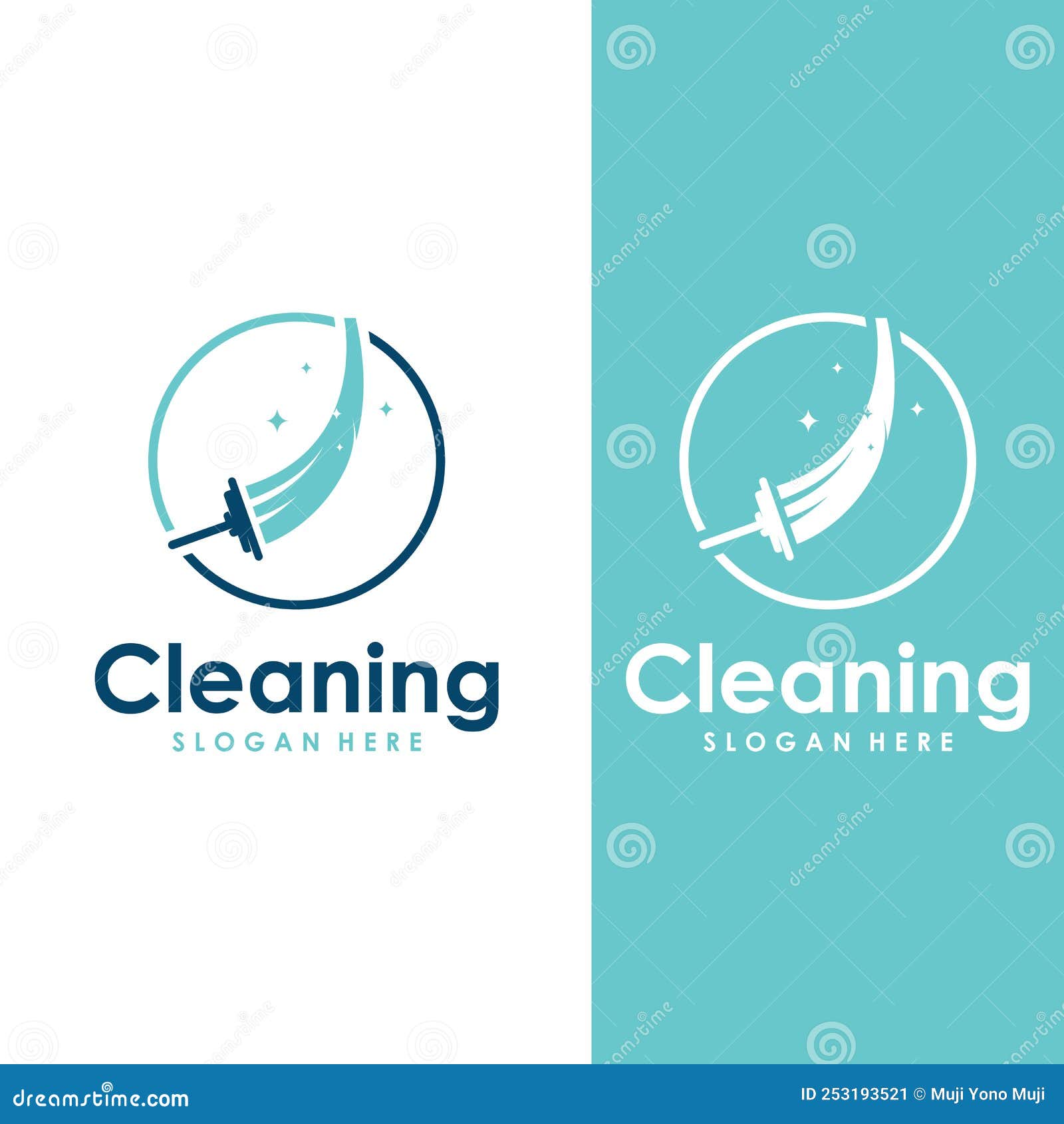 Cleaning Logo, Cleaning Protection Logo and House Cleaning Logo.with a ...