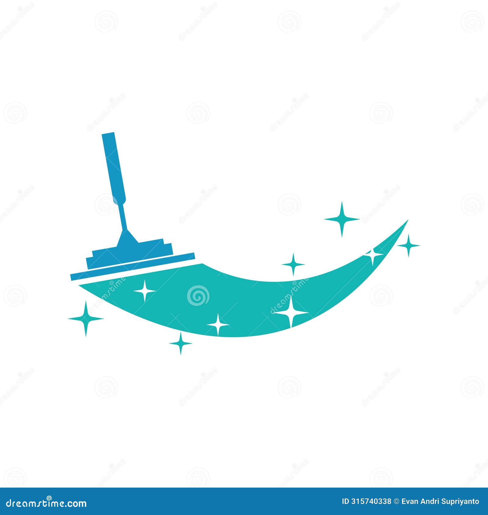 Cleaning Logo Vector Template Symbol Design Stock Vector - Illustration ...