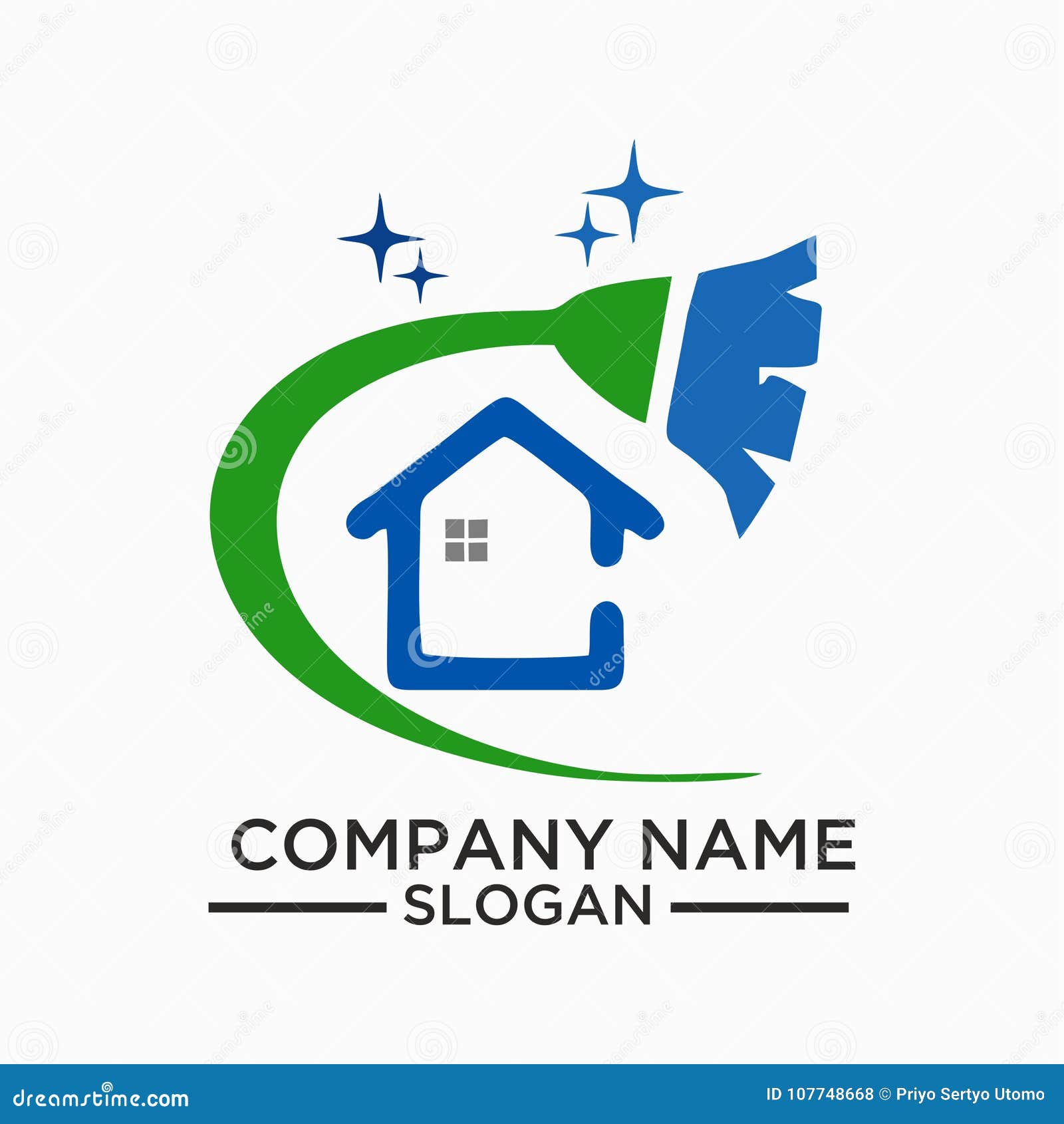 Cleaning and Maintenance Logo and Vector Template, Stock Vector ...