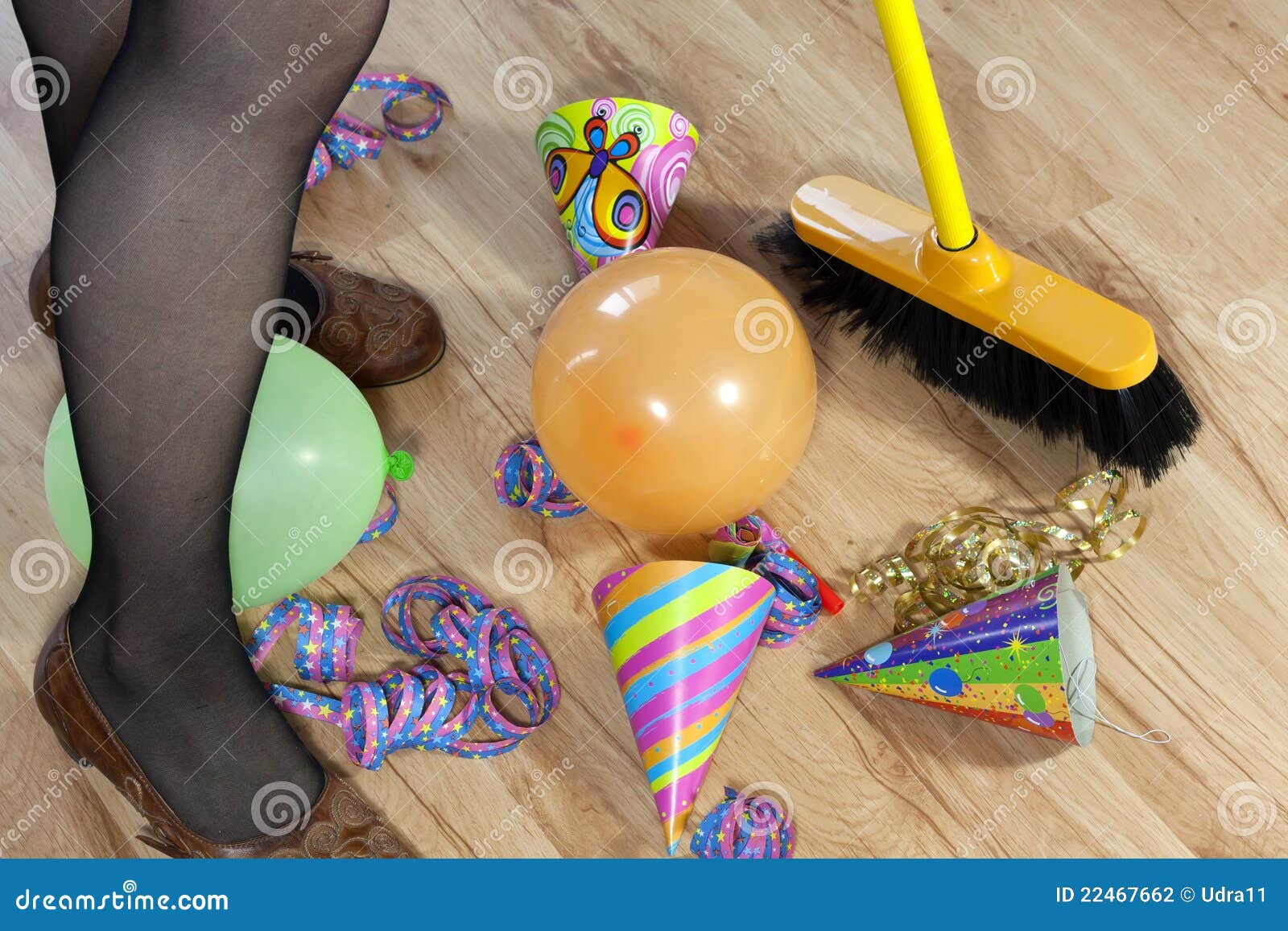 Cleaning mess after party stock photo. Image of concept - 22467662