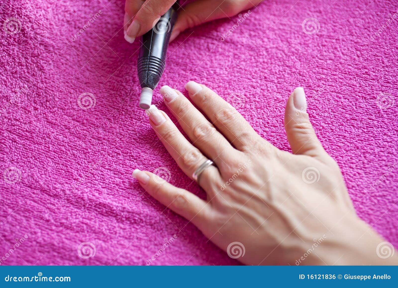 Cleaning nails stock photo. Image of covers, cover, painting - 16121836